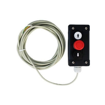 Open/ Close/ Latching Stop Pushbutton Station With Cable | Pushbutton Stations | Control Accessories